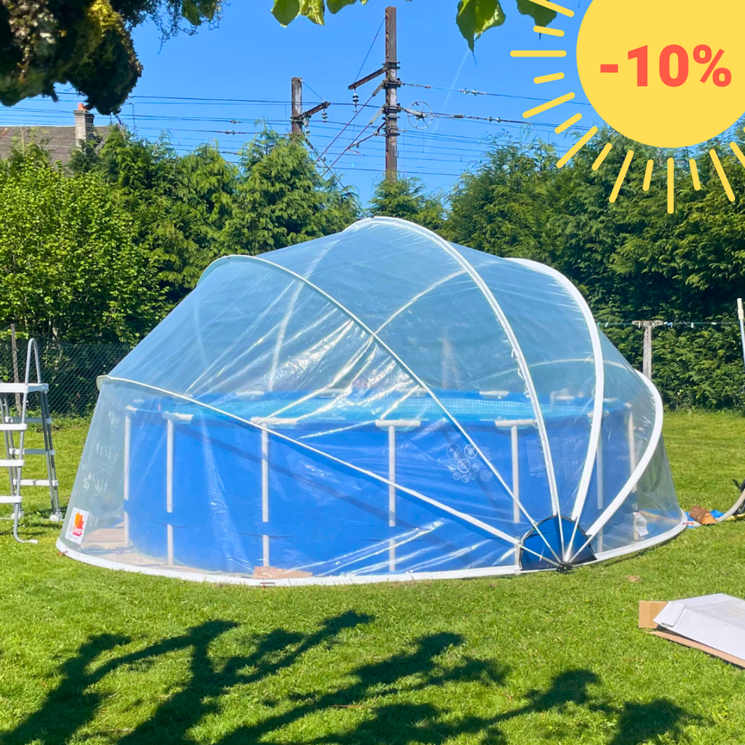 Pool Domes for Clean & Warm Swimming Pools | SunnyTent