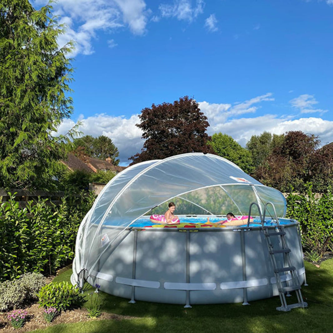 Pool Domes for Clean & Warm Swimming Pools | SunnyTent