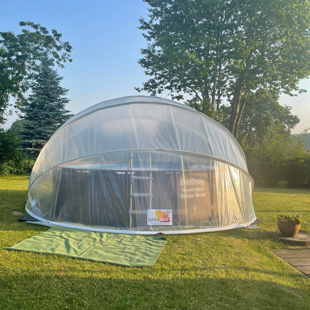 Round Pool Dome Size XL | Warm, Clean Fun for the Whole Family – SunnyTent
